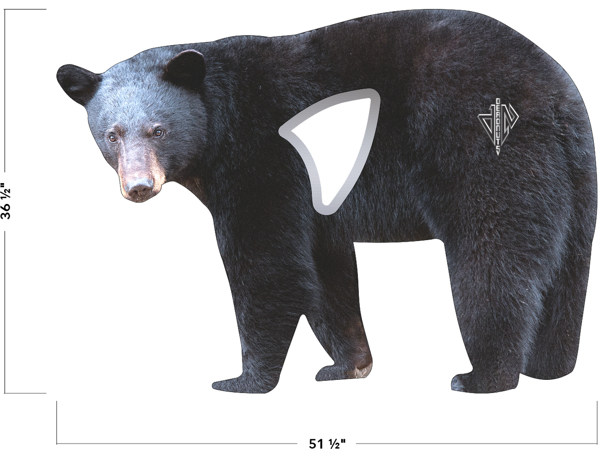 2D Black Bear Broadside Target